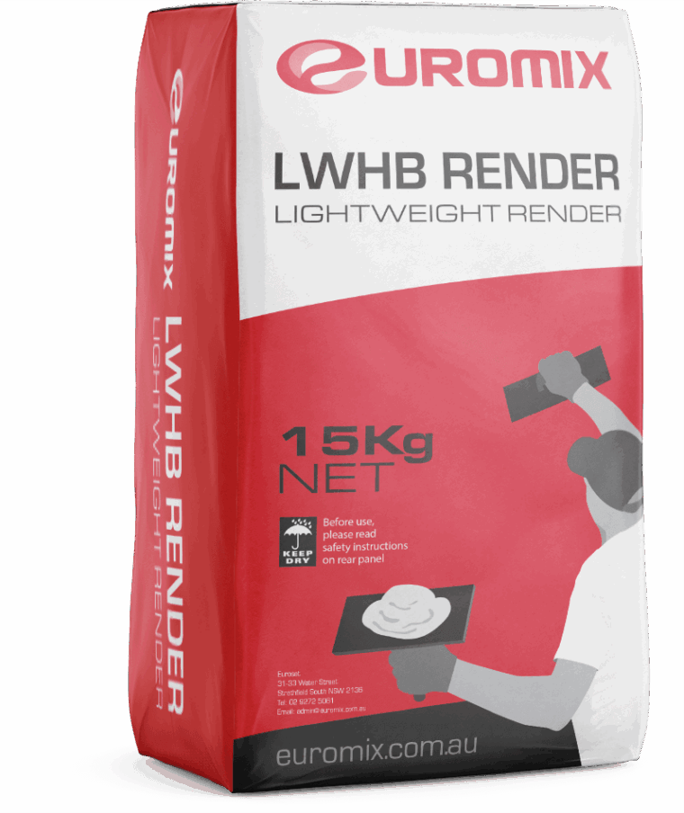 Euromix 1Render - Non Combustible Render AS1530.1