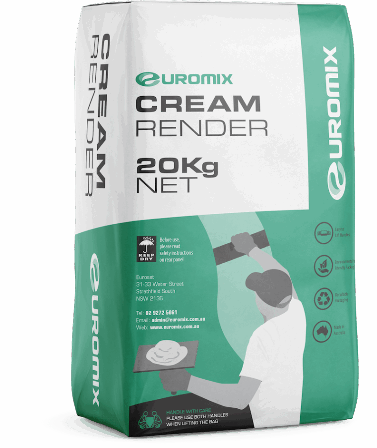 Euromix 1Render - Non Combustible Render AS1530.1